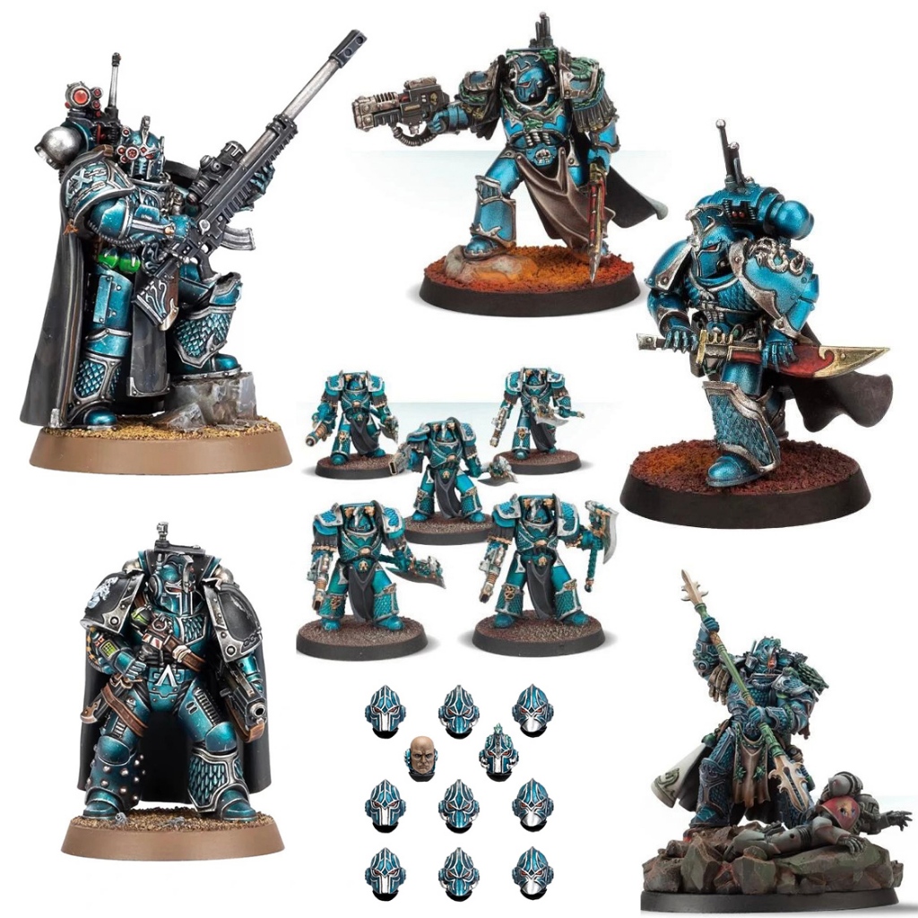 Alpharius, Alpha Legion Praetor, Armallius Dynat,, Resin Model ...