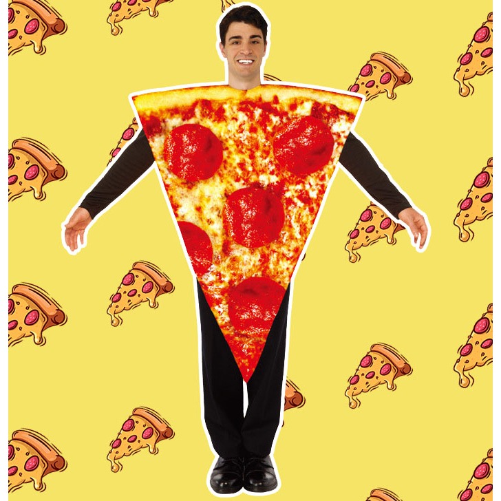 Funny Pizza Costume Adult Food Cosplay Men Women Unisex Outfit for ...