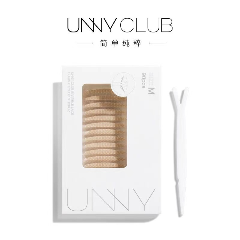 UNNY Club Double Eyelid Patch UNNY双眼皮贴 Invisible Seamless Lace Single-sided and Double-sided ...