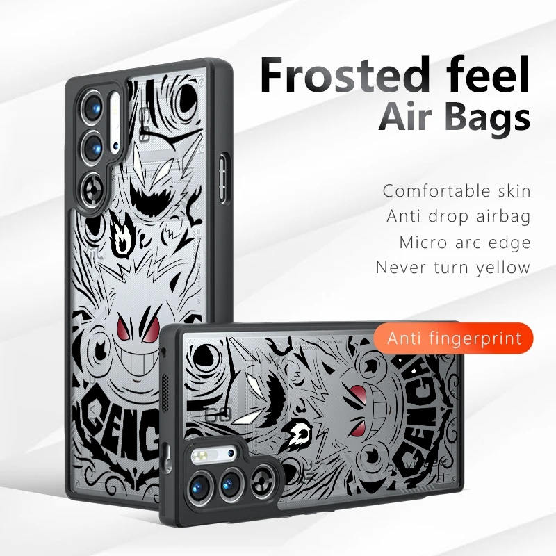 Transparent Phone Case For Red Magic 9S Pro Plus 9 Pro Plus 10 10s 8S ...