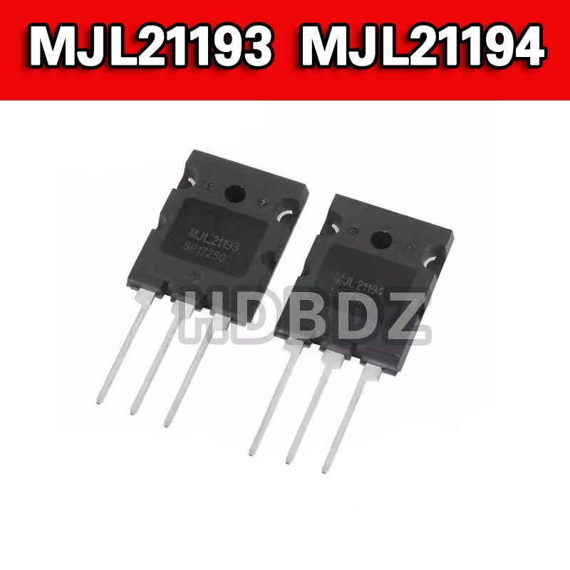 1-5pcs MJL21193 MJL21194 TO-3PL High Power Audio Power Amplifier Tube ...