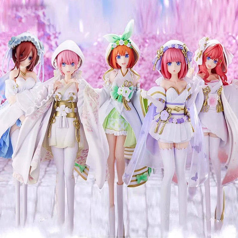 The Quintessential Quintuplets Wedding Dress Ichika, Nino, Miku ...