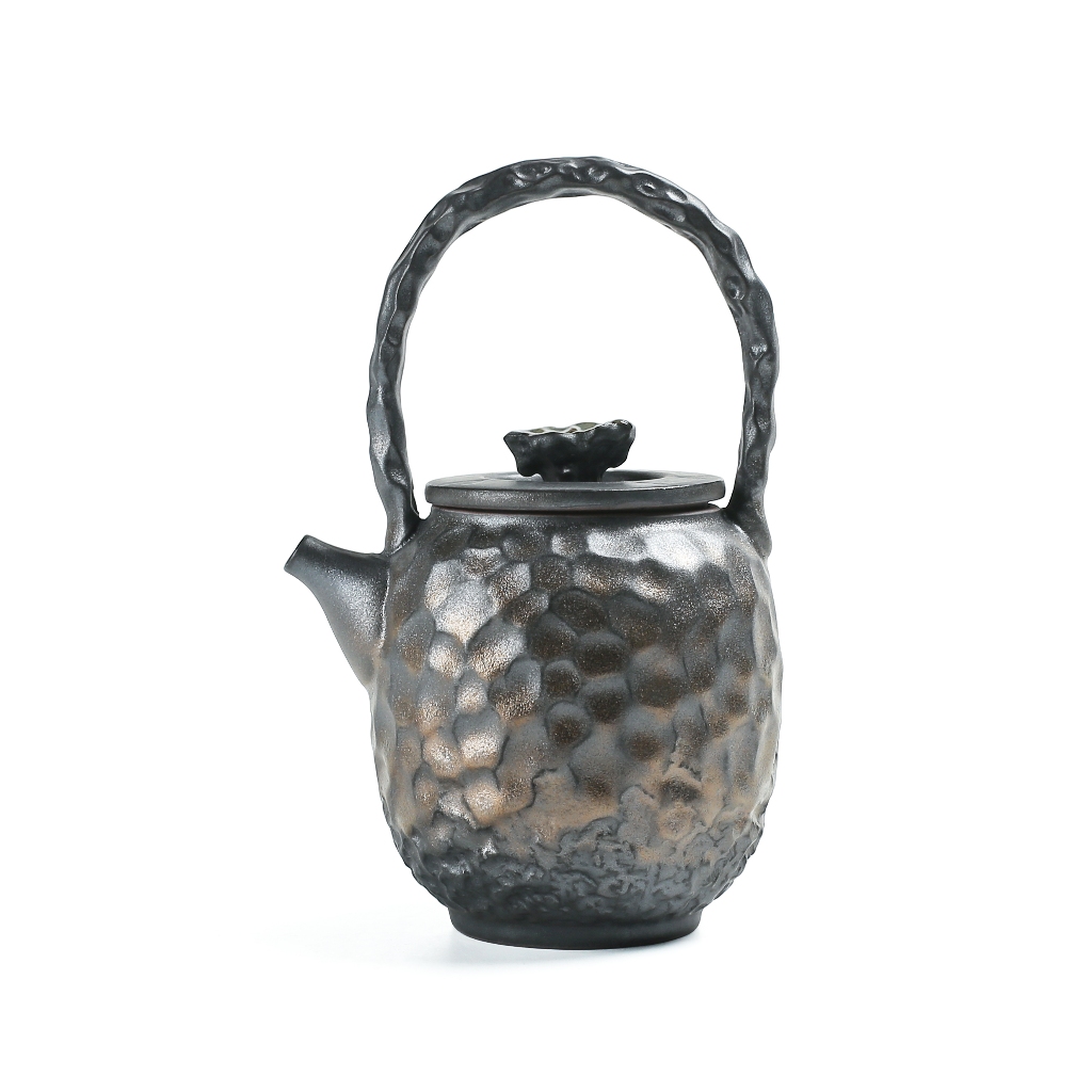 TEANAGOO Hammer pattern Warm Tea Kettle Base Warm Tea Stove Set ...