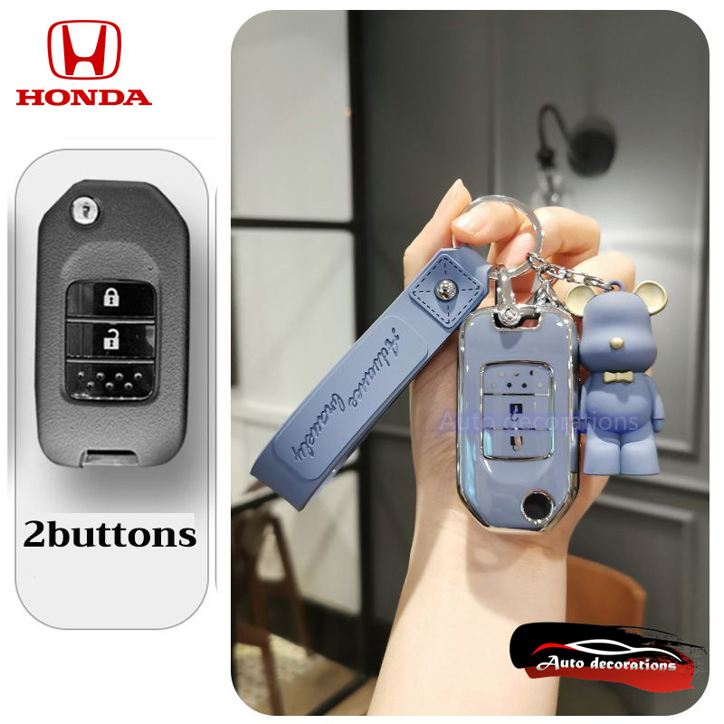 Honda JAZZ GK CIVIC FB car key case HondaJazz/civic key cover bear ...