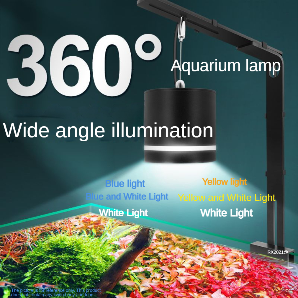 Aquatic Lamp Aquarium light Fish Tank light Waterweed Downlight Color ...