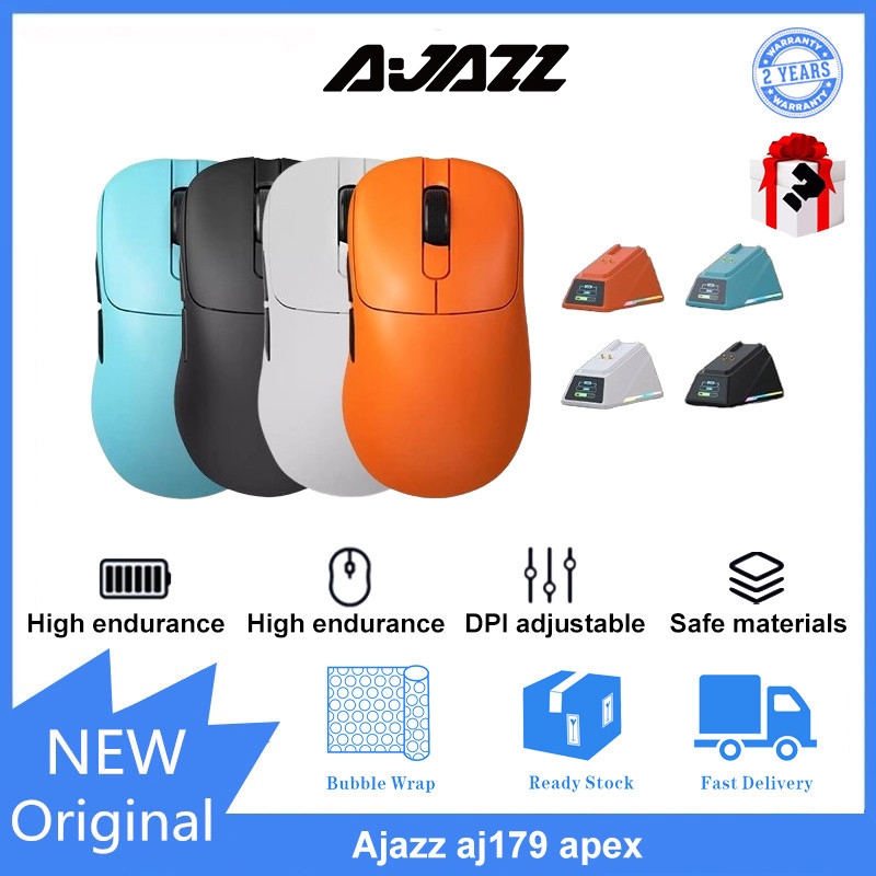 Ajazz aj179 apex Wireless Three mode Right hand E-sports Game Mouse ...