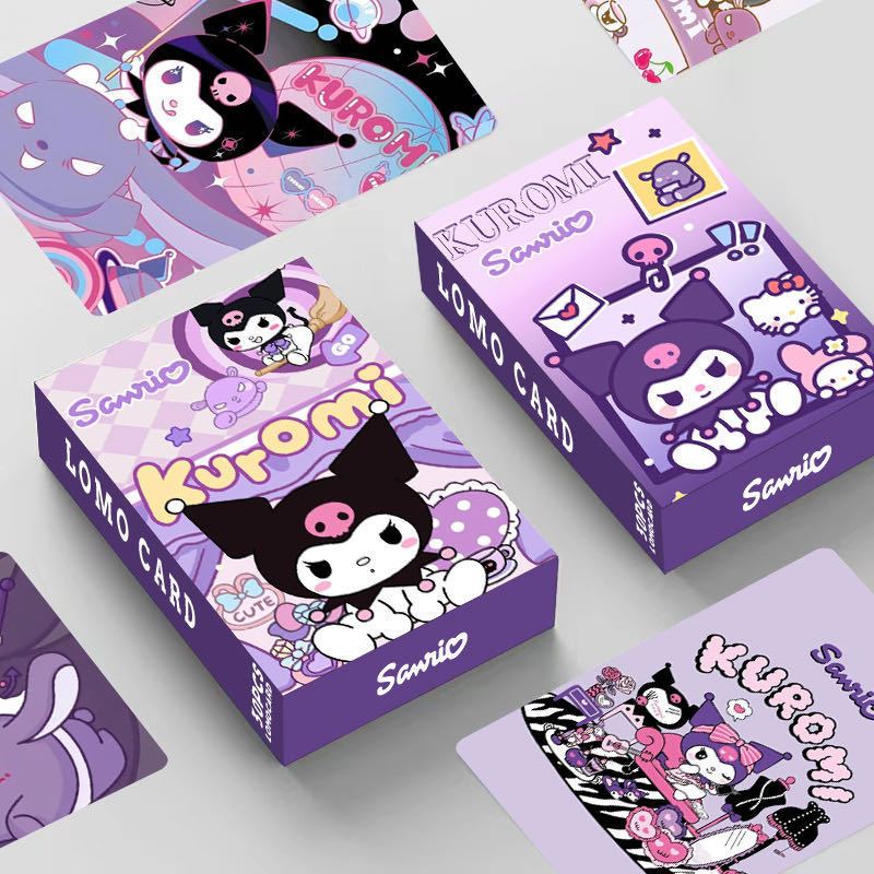 Sanrio Kuromi Laser Flash Lomo Card Photocard 30pcs/box Sanrio cards ...