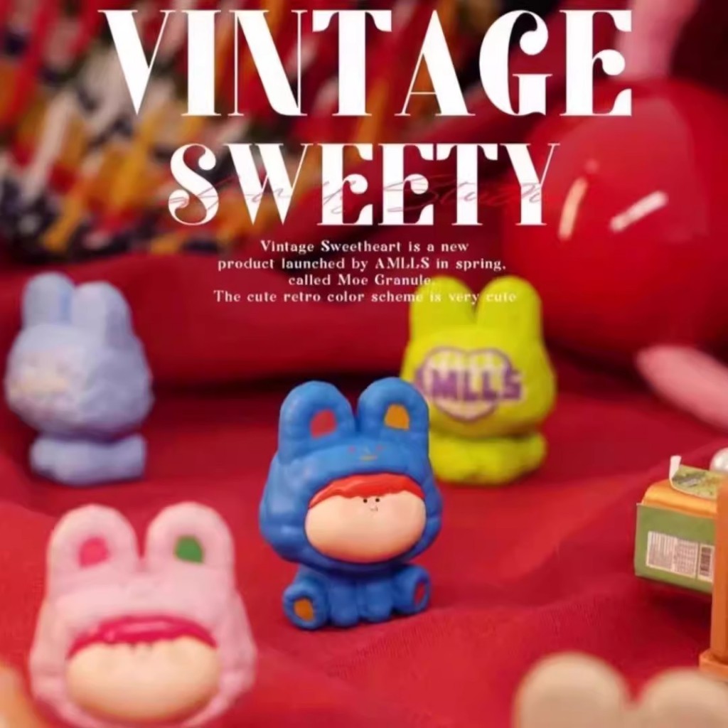 AMLLS Vintage Sweetheart Rabbit Series Blind Bag Cute Mini Action ...