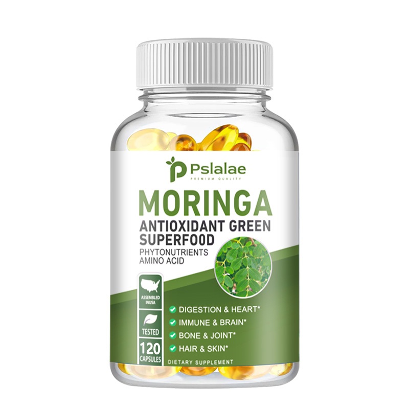 Pslalae MORINGA capsules. For digestive, heart, immune and brain health ...
