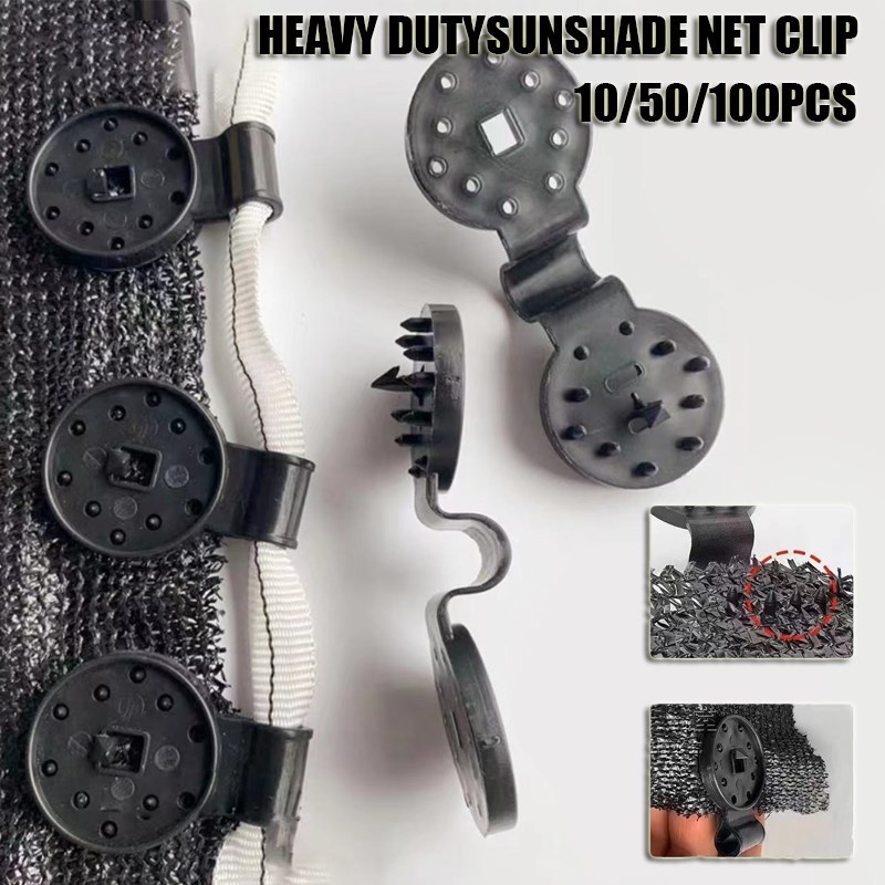 Ready Stock Fast Shipping Quality Sunshade Net Clip Garden High Shading ...