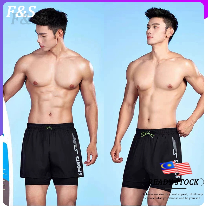 F&S Ready stocks swimming suit Summer Style boxer Casual swimming suit ...
