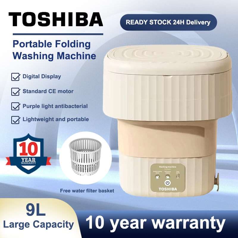 Toshiba washing machine 9L efficient cleaning household small mini ...