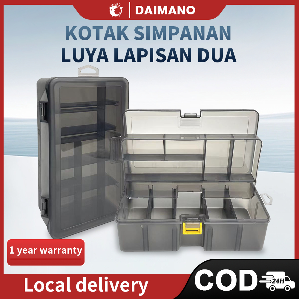 Daimano Fishing Live Bait Box Fishing Plastic Bait Box Bait Storage Box ...