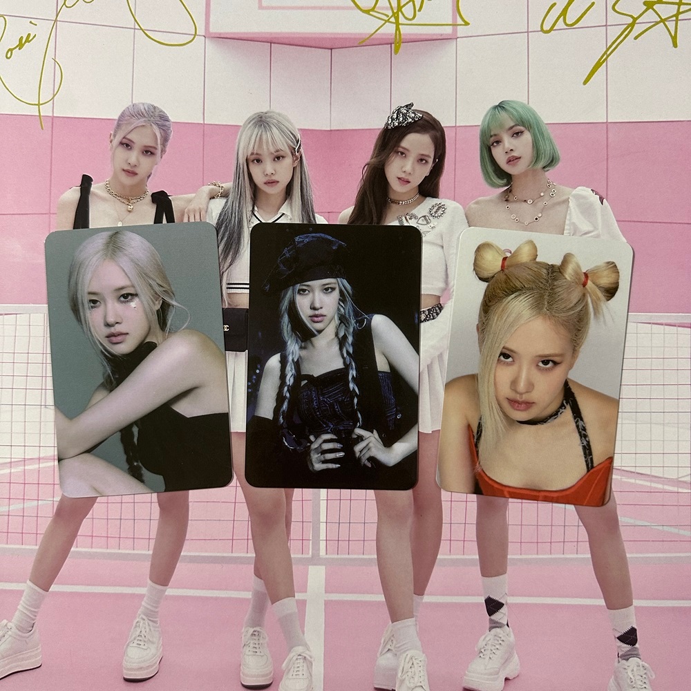 Rose photocard official Album Card blackpink photocard KPOP k4 Special ...