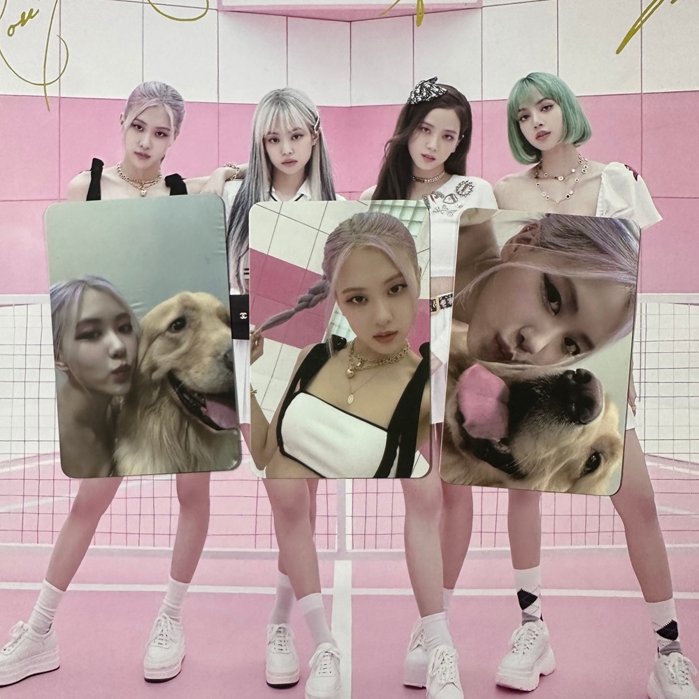 Rose photocard official Album Card blackpink photocard KPOP k4 k4 ...