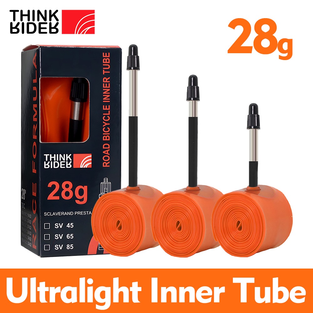 ThinkRider 28g Ultralight Bike Inner Tube 700 x 23 25 28 Road Bicycle ...