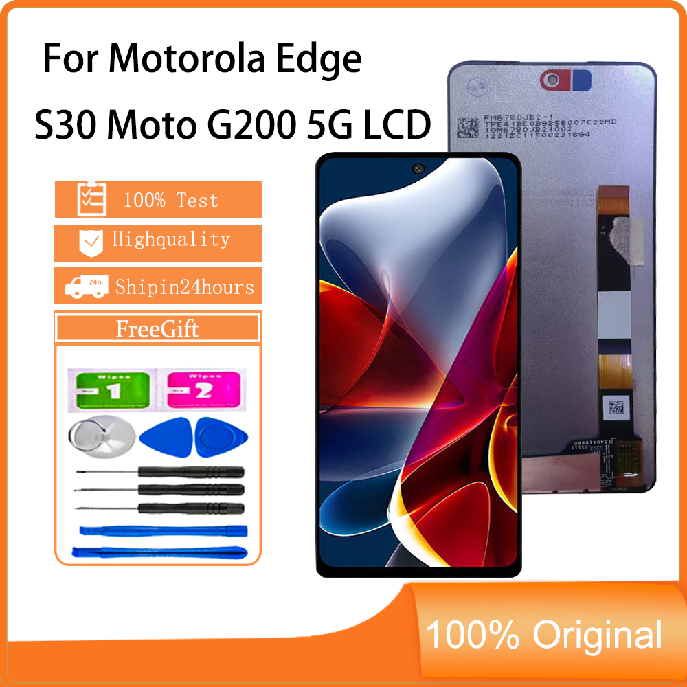 Original Motorola Edge S30 Moto G200 5G LCD Display Touch Screen ...