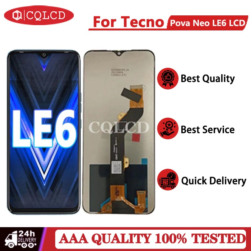 For Tecno Pova Neo LE6 LCD Touch Screen Digitizer Assembly Replacement ...