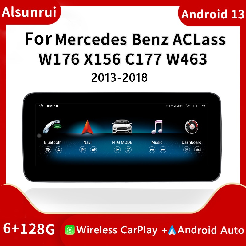 Newest Design Android 13 Wireless Carplay AutoRadio For Mercedes-Benz ...