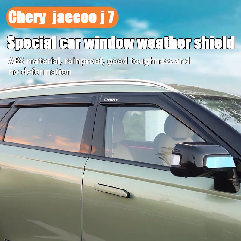 ZLWR jaecoo j7 rain shield, car window rain shield, car window rain ...