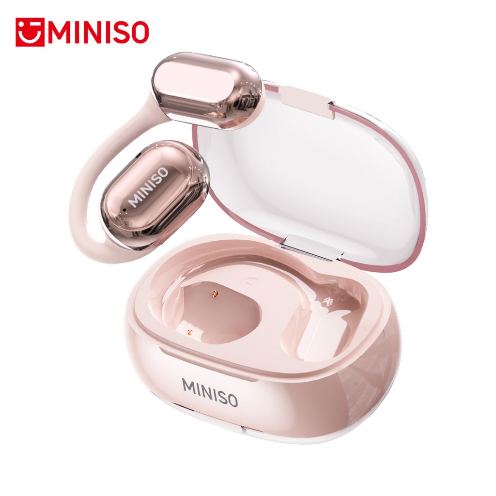 MINISO X39 OWS Bluetooth Earbuds Bluetooth 5.4 Earphone with Mic Noise ...