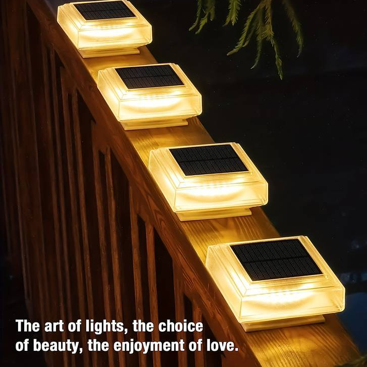 Warmtaste Solar Stigma Lamp Outdoor Courtyard Villa Wall Fence Led ...