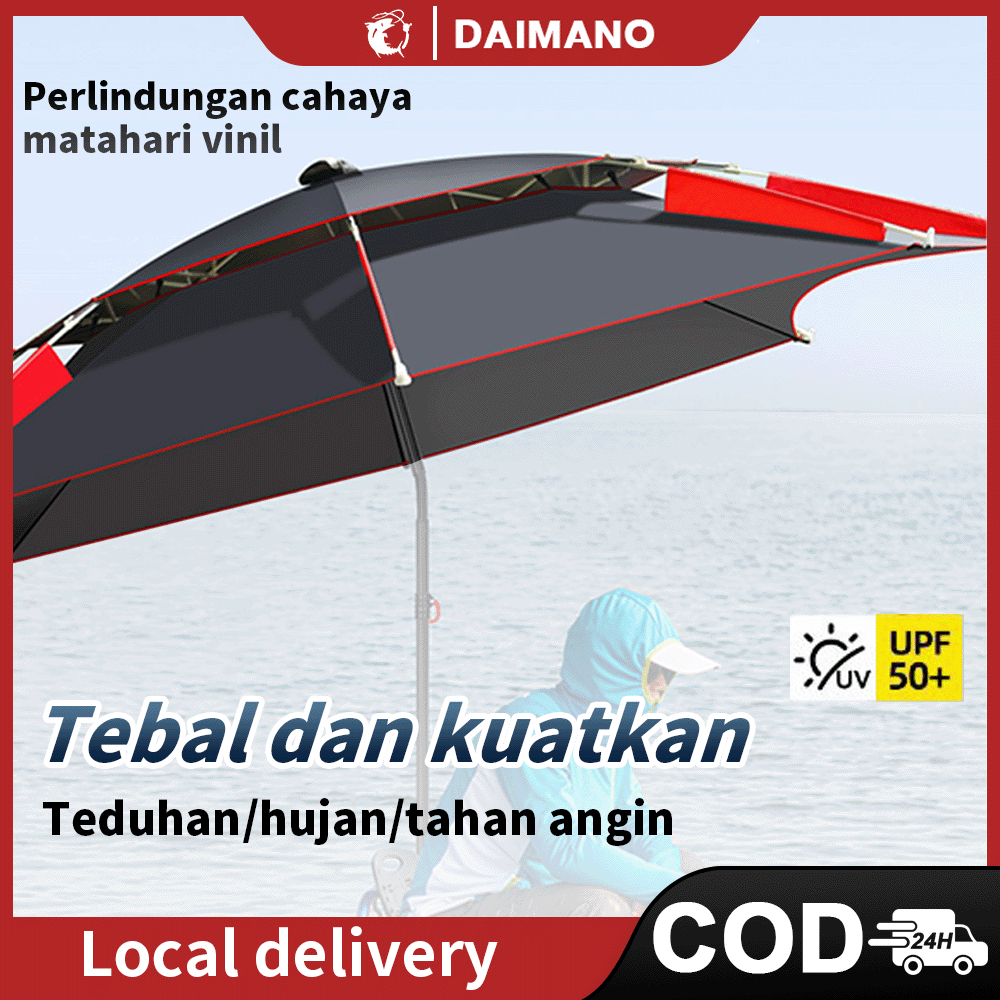 Daimano Parasol Double Layer Garden Umbrella Outdoor Patio Umbrella ...