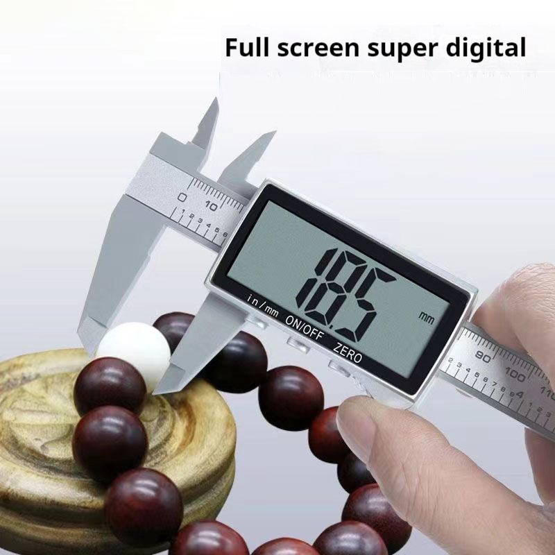 Carbon Fiber Digital Measuring Ruler 0-150mm | Shopee Malaysia