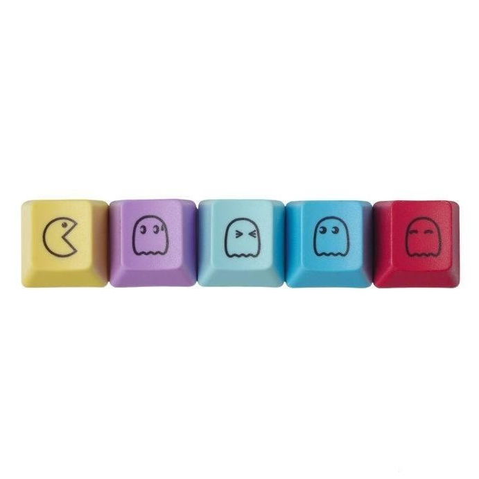 5pcs PACMAN Keycap PBT Sublimation Mechanical Keyboard Keycap | Shopee ...