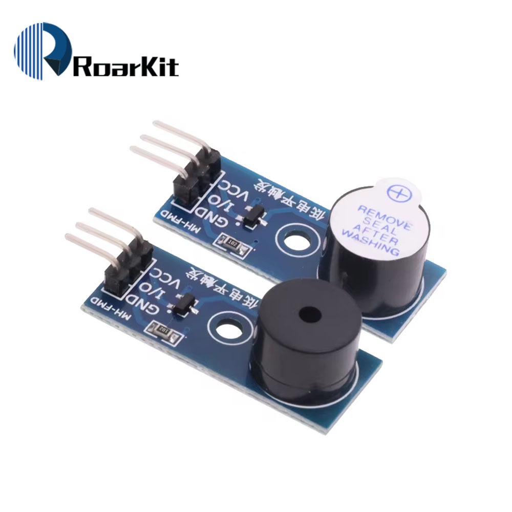 Active Passive Buzzer Module Dc 3 3 5v For Arduino Smart Car Diy Kit Low Level Trigger Control