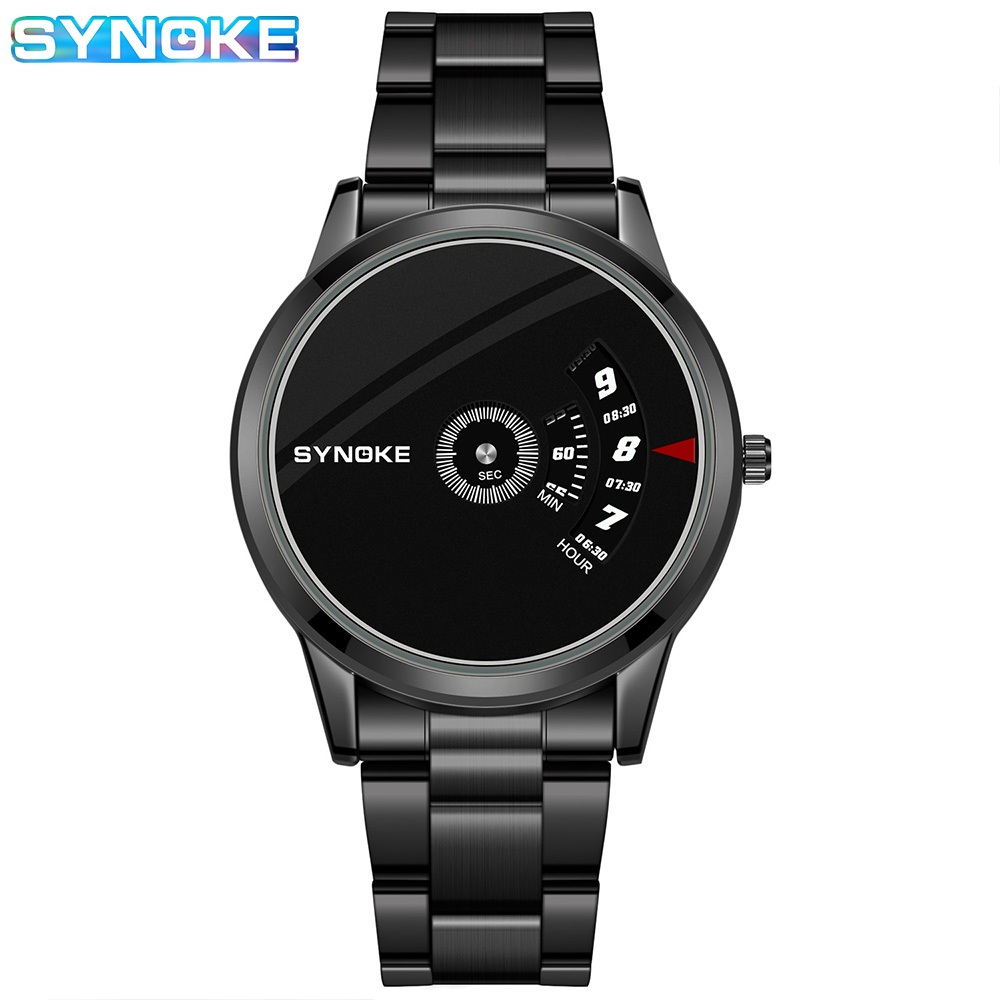 SYNOKE Men Fashion Watch Original Quartz Watch Multifunctional ...