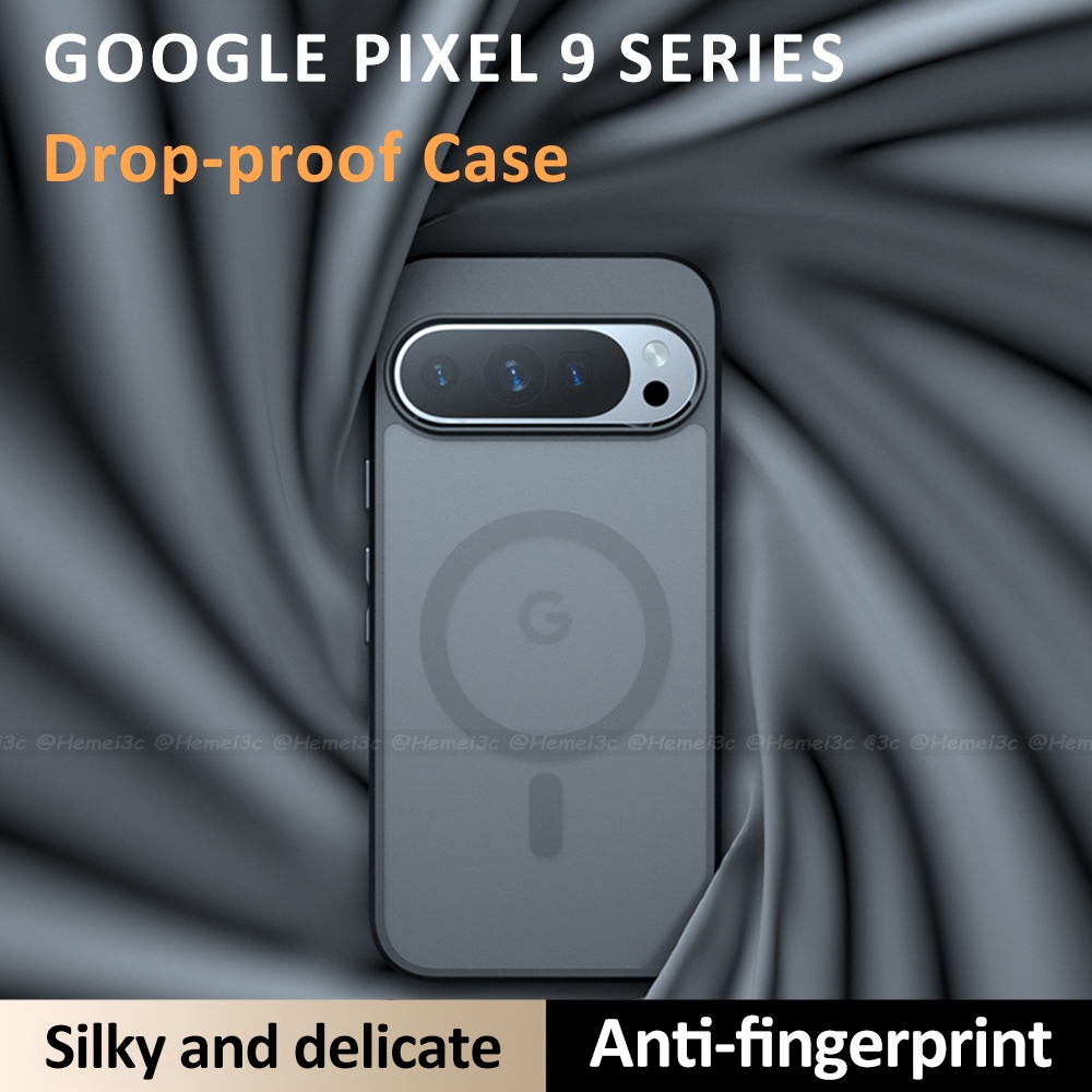 For Google Pixel 9 8 8a 7a Pro XL Casing Translucent Matte Hard Acrylic ...