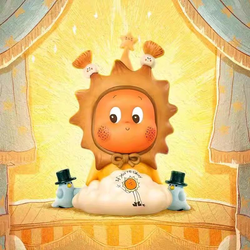 Original Pop Mart We Are Twin Kle Twin Kle Series Action Figure Desktop ...