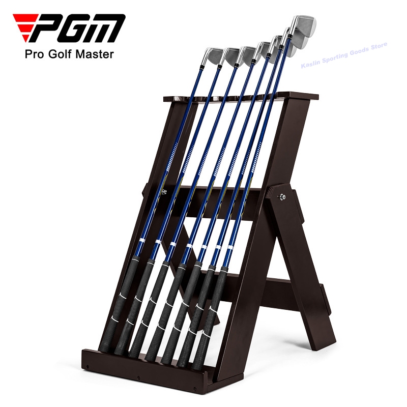 PGM solid wood golf club display rack, golf bag rack, practice range ...