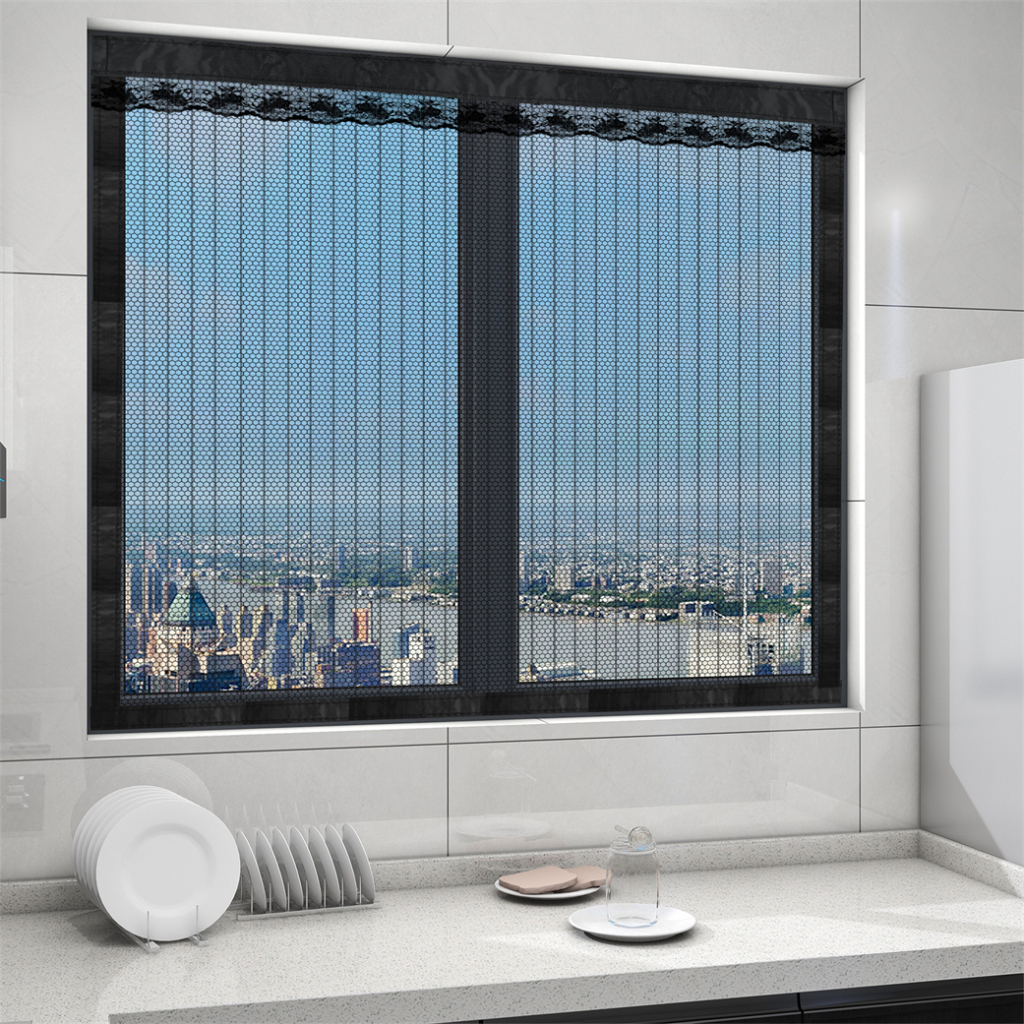 Anti-Mosquito Window Net Self-Adhesive Window Screen Net Nylon Mesh ...