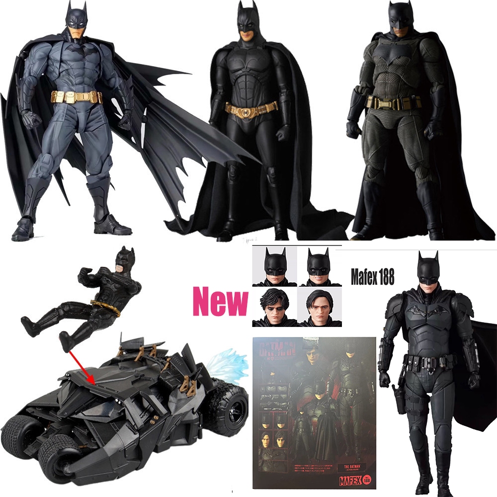 Batman #043 Yamaguchi Batmobile Batman Shf Articulado Movable Model | Shopee Malaysia