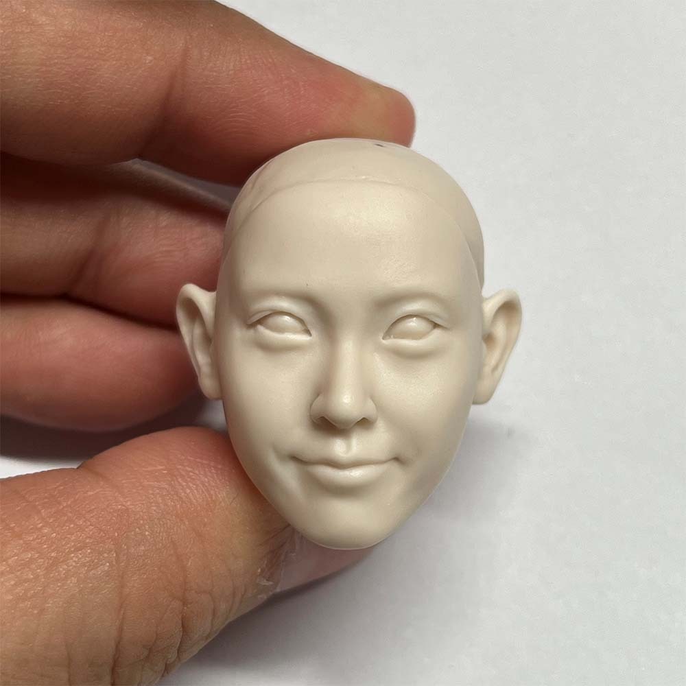 Unpainted 1/6 Scale Korean Singer IU Lee Ji Eun Smiling Version Head ...