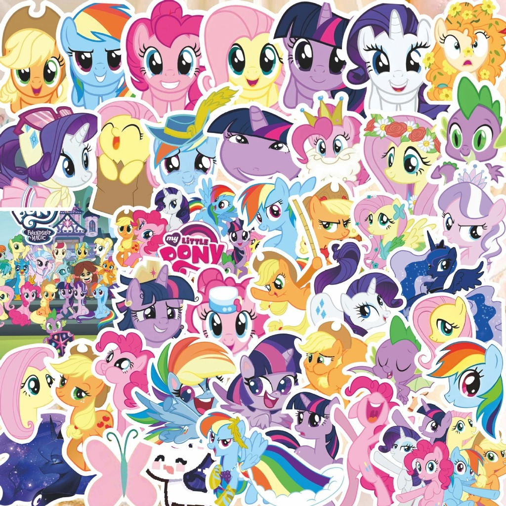 My Little Pony stickers Cute cartoon Deco albums Twilight Sparkle ...