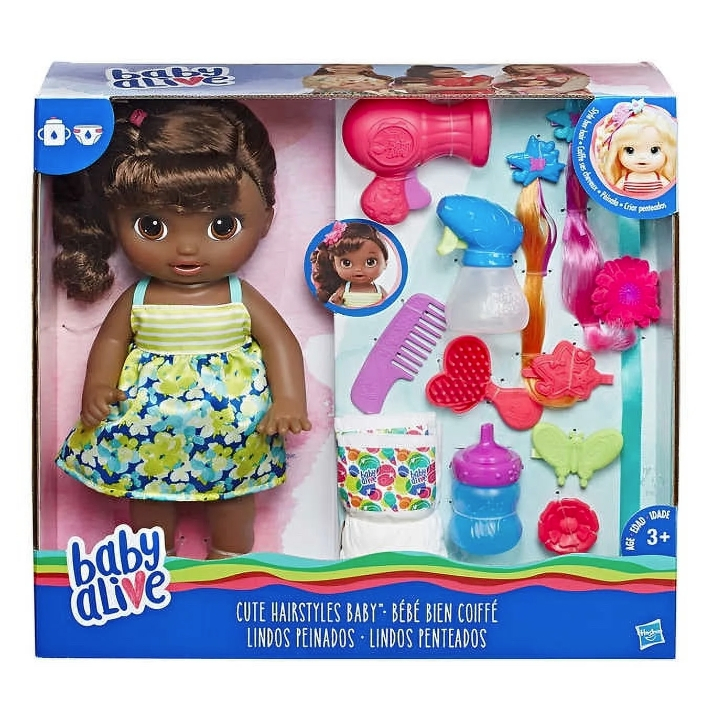Baby Alive Doll Cute Hairstyles Baby Jade | Shopee Malaysia