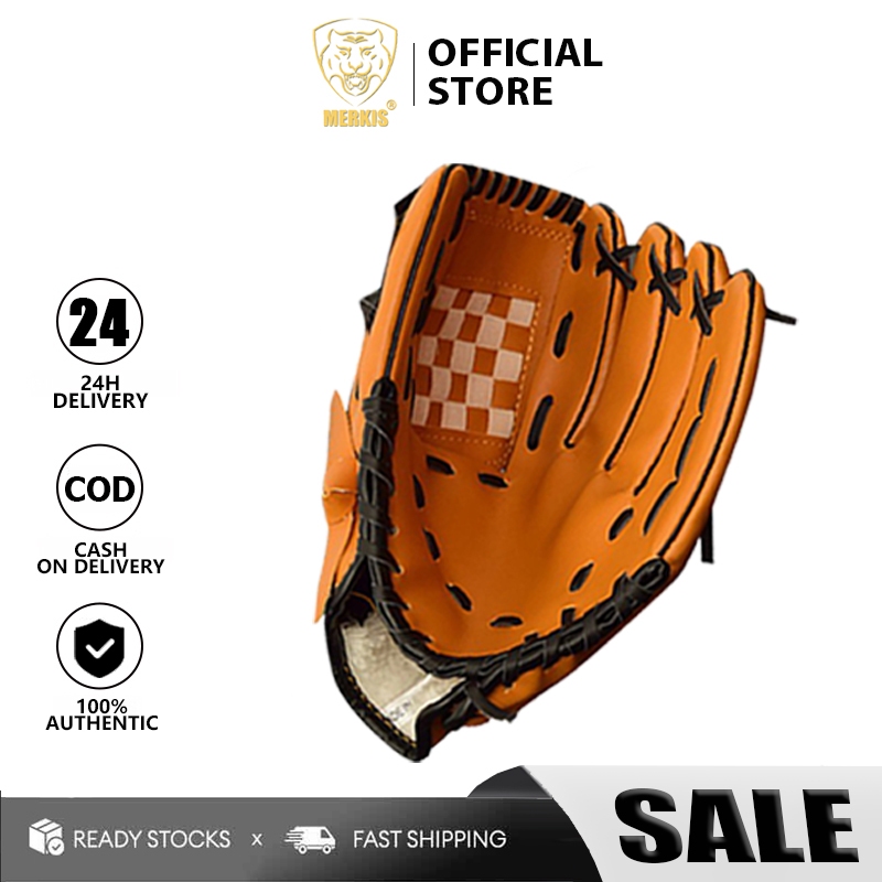 Baseball Glove Sports Sarung Tangan Gloves Softball Batter Catcher ...