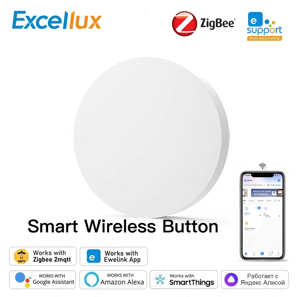 EWelink ZigBee Button Scene Switch Intelligent Linkage Smart Wireless ...