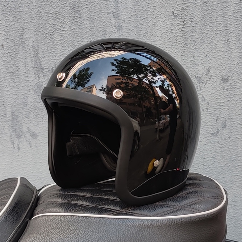 500TX Helmet Japan 3/4 Open Face Helmet FRP Harley Retro Helmet ...
