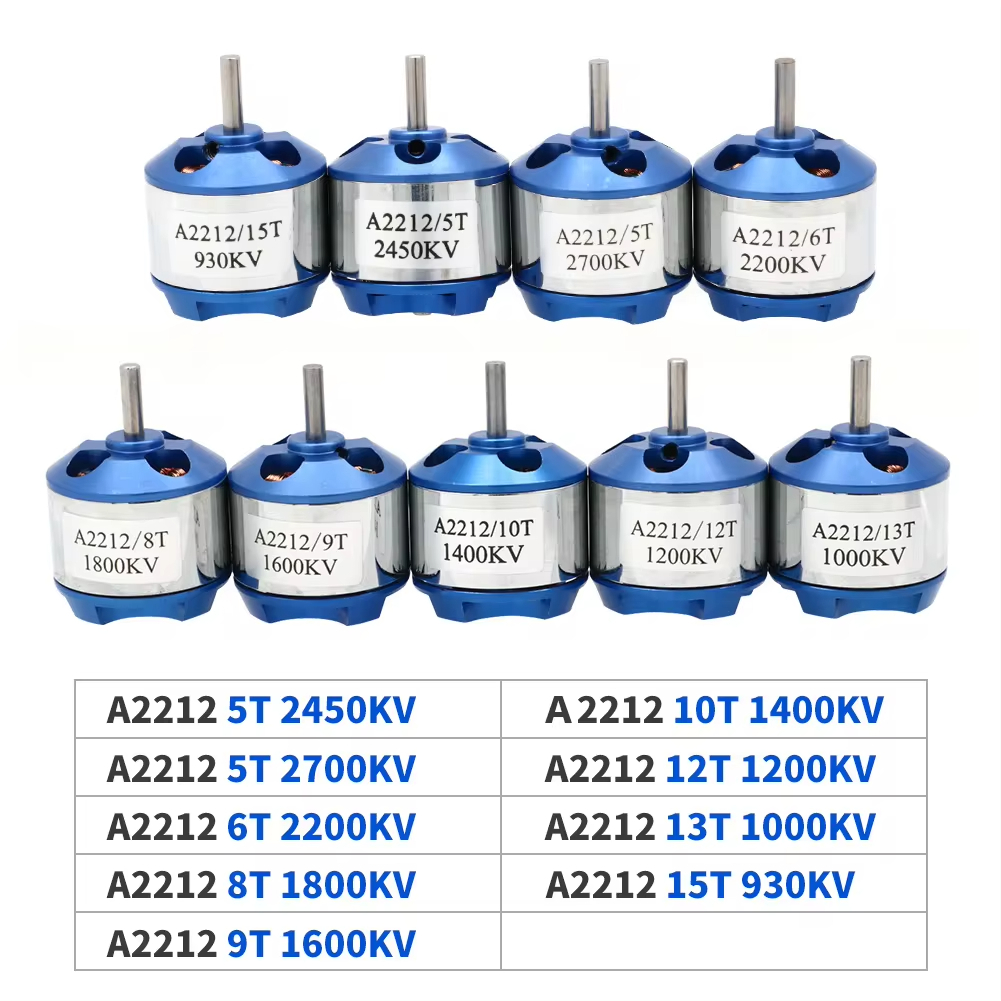 A2212 Brushless Motor 930KV 1000KV 1400KV 2200KV 2450KV 2700KV For RC ...
