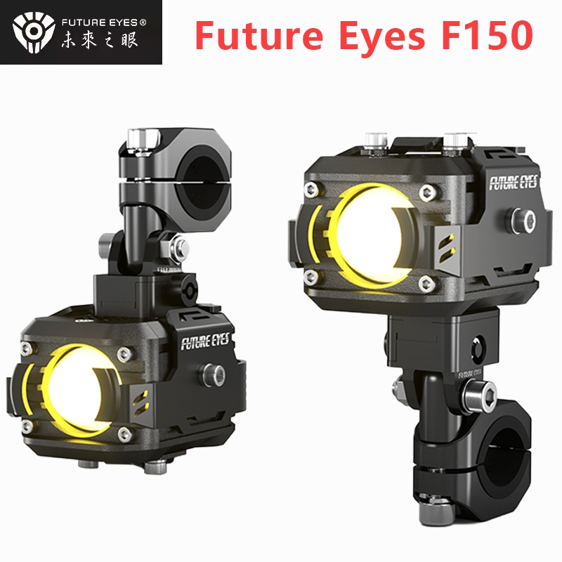 Future Eyes F150 Motorcycle LED Spotlight Backlight Switch Fog 6000 LM ...