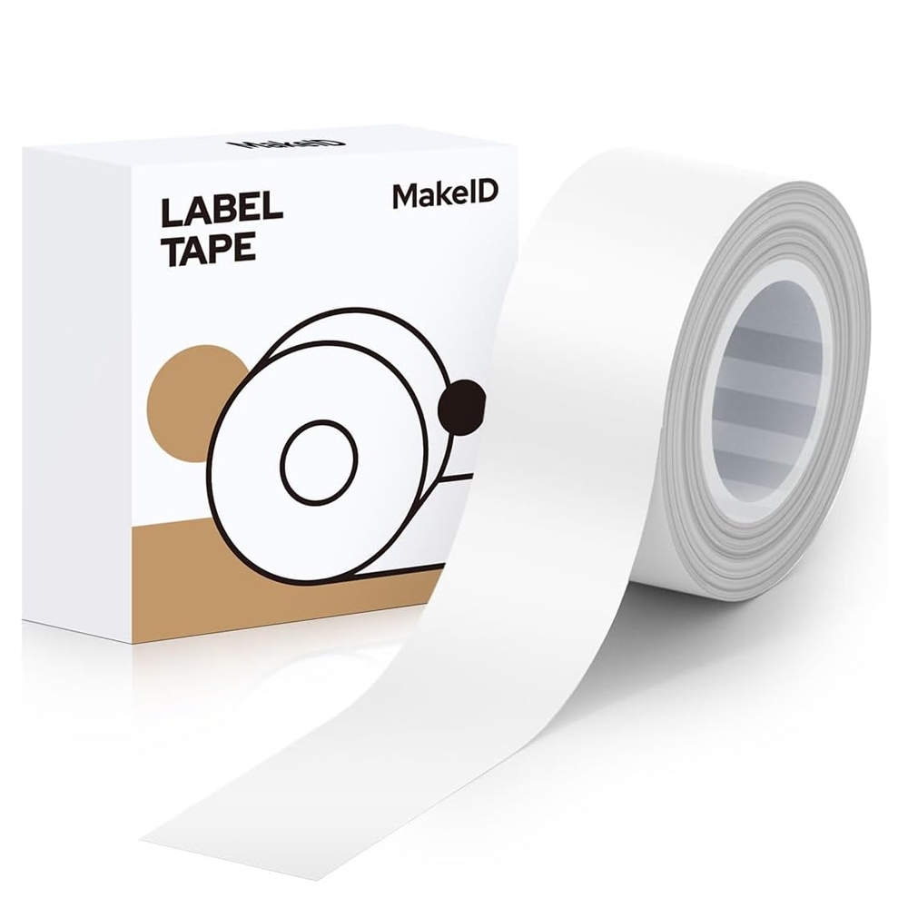MakeID L1 E1 Q1 Label Maker Tape for Label Print Paper Refills Standard ...