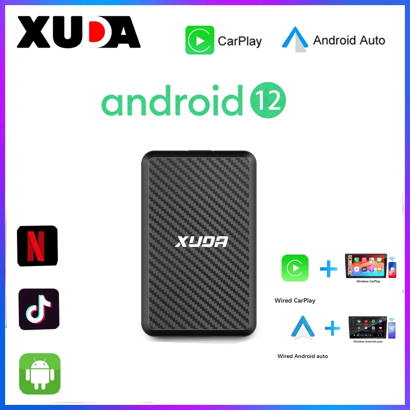 XUDA Acodo 4 Core Double Wifi Ai Box Android 12.0 Support Netflix ...