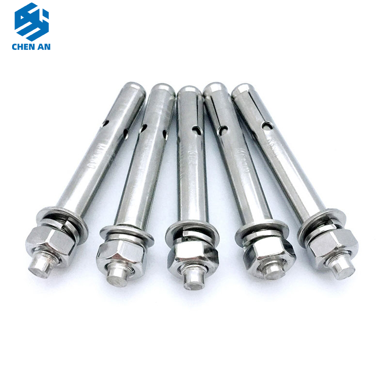 M6 M8 M10 M12 Anchor Sleeve stainless steel expansion AnchorB olt for ...
