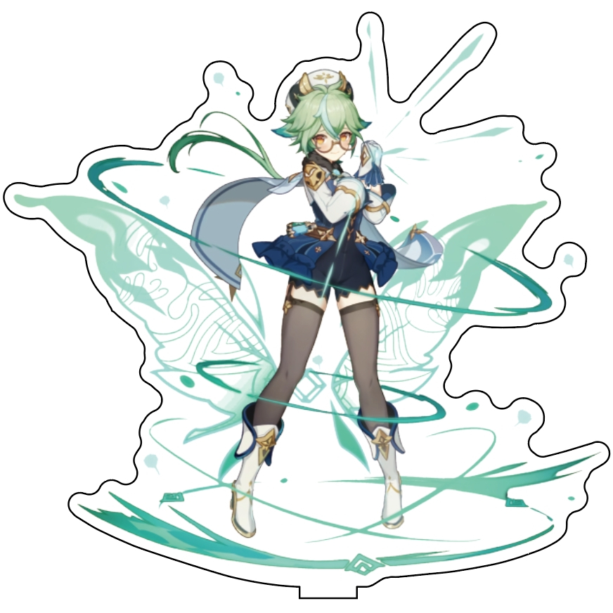 Acrylic Standing Brand Yuanshen Character Desktop Decoration Comic ...