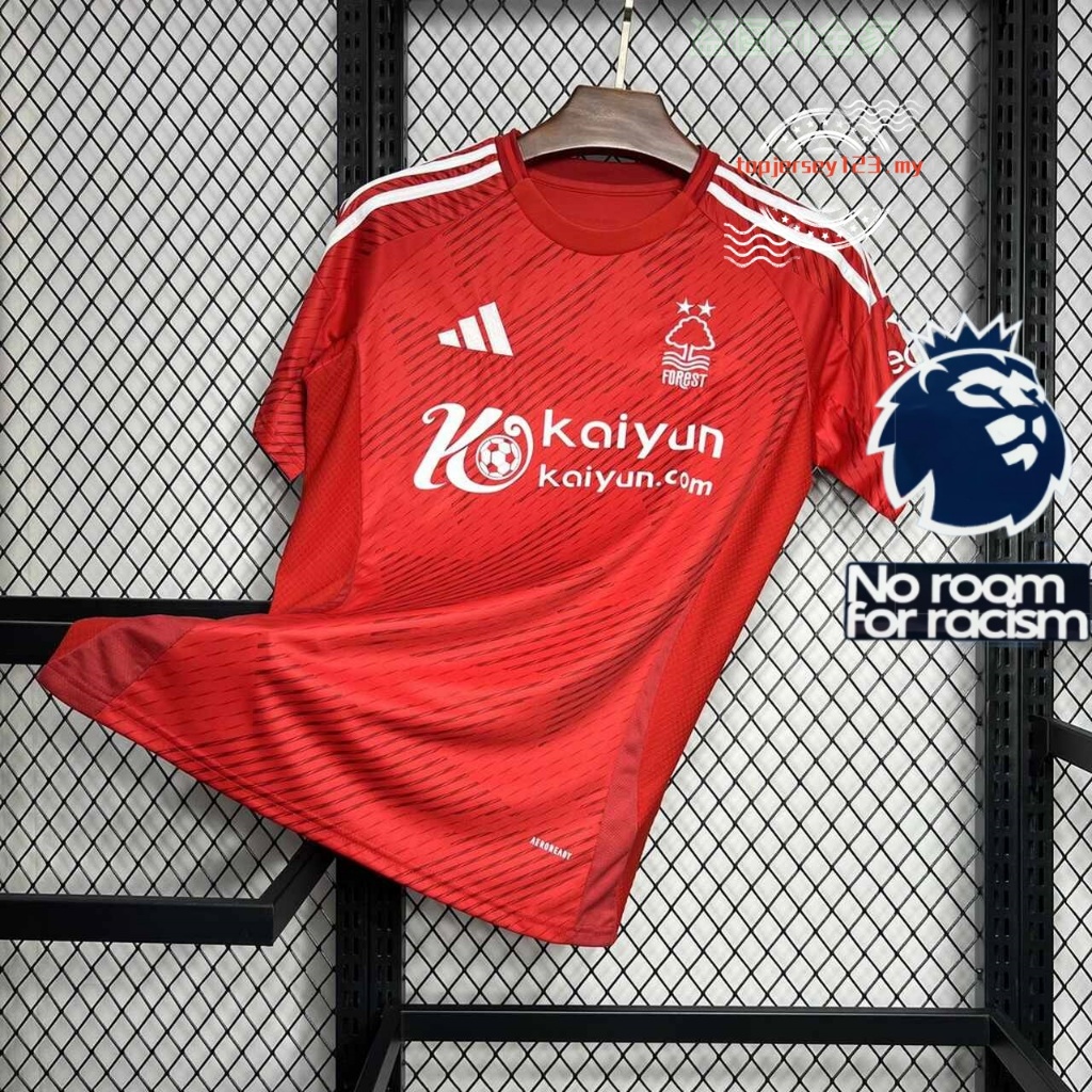 NFFC Home Shirt 24/25 Nottingham Forest Men's Football KIT | Shopee ...