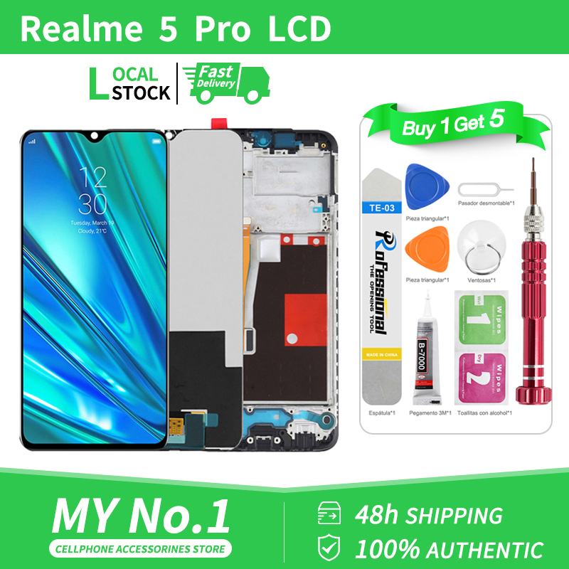 Realme 5 Pro / Realme Q RMX1971 LCD Display Touch Panel Screen Sensor ...